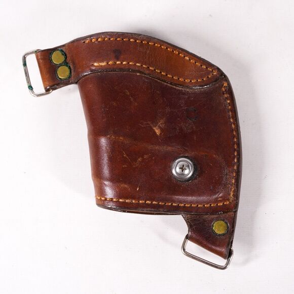 Western | Accessories | Leather Hip Belt Revolver Pistol Gun Holster ...